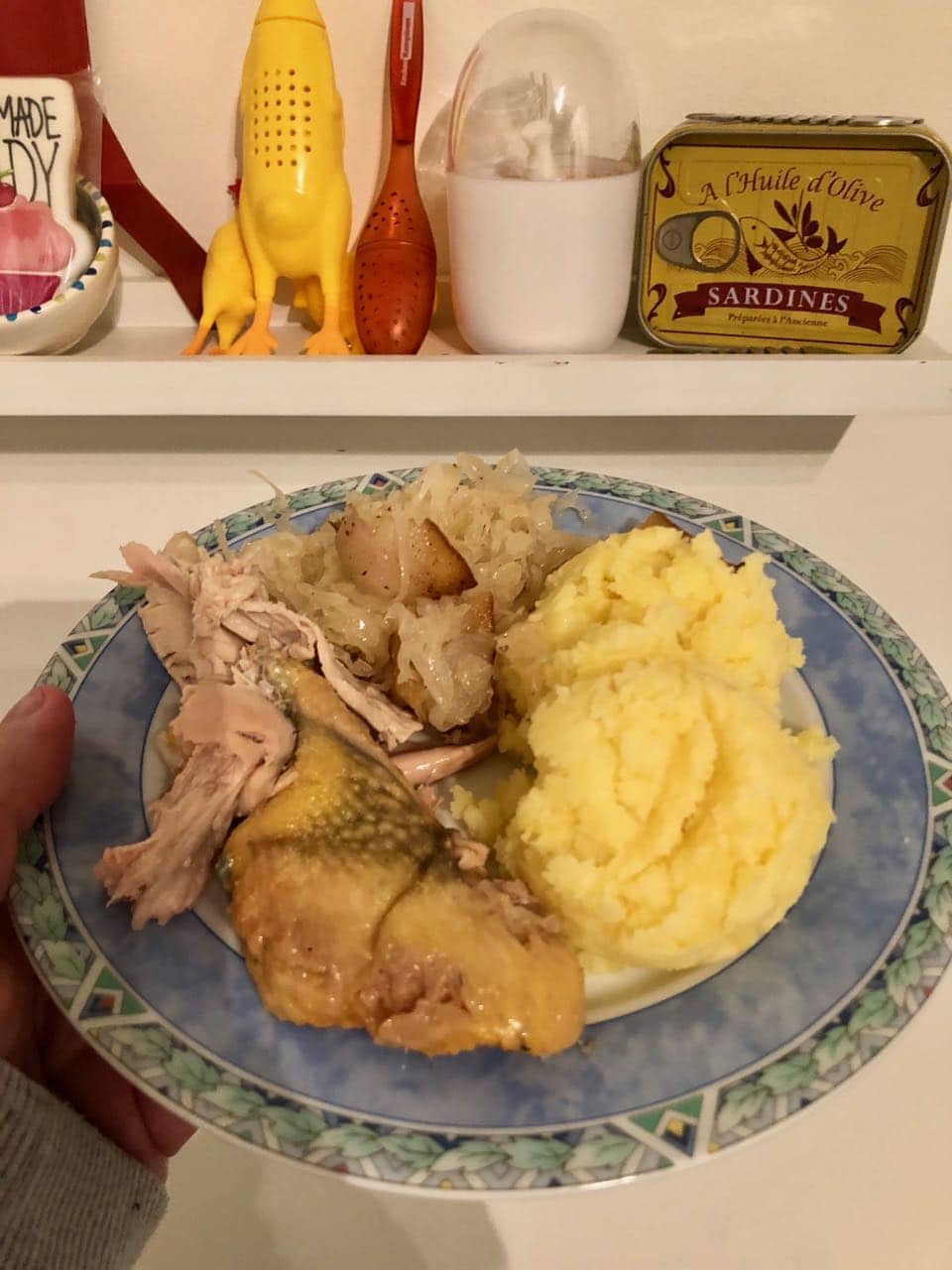 Parelhoen met zuurkool uit de oven - My happy kitchen & lifestyle