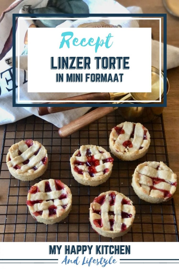 Mini Linzer torte uit 'Nog meer kleine taartjes' - My happy kitchen ...
