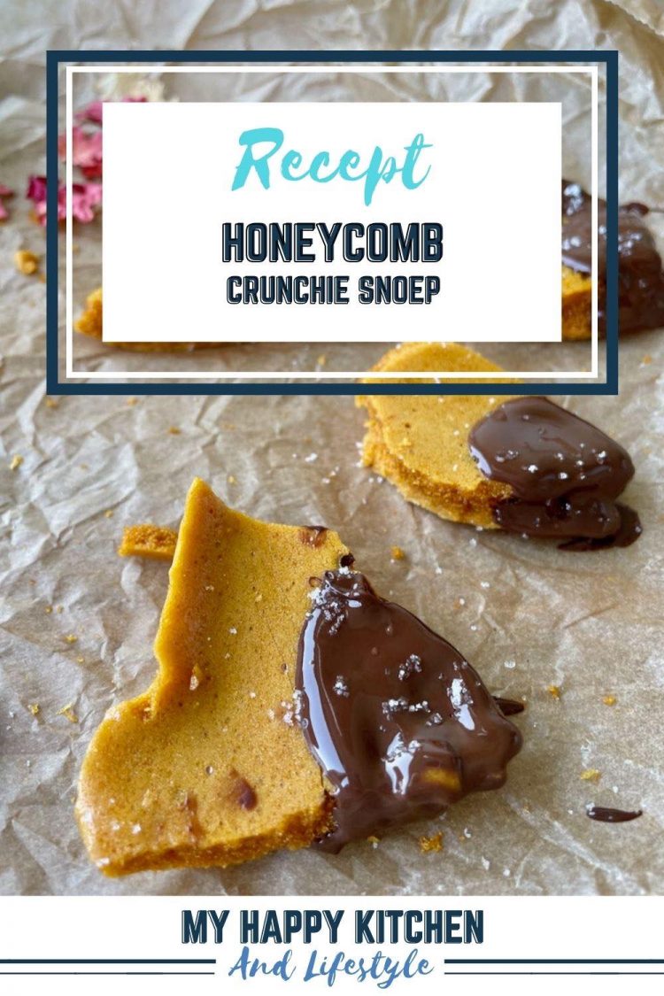 Honeycomb crunchie snoep - My happy kitchen & lifestyle