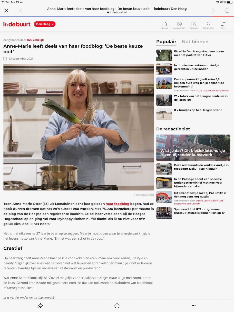 My happy life september 2021 - My happy kitchen & lifestyle