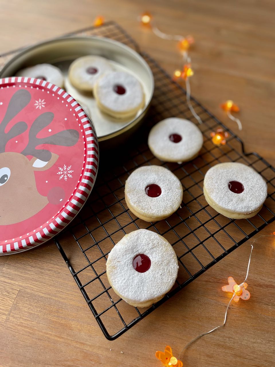 Jamkoekjes uit Linz - Linzer Augen - My happy kitchen & lifestyle